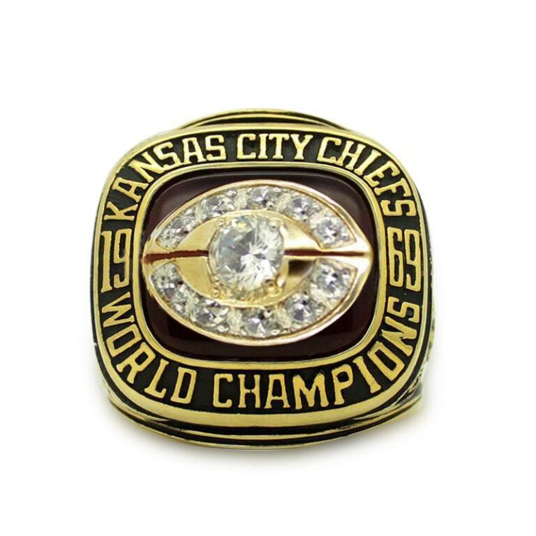 1969 Kansas City Chiefs Super Bowl Championship Ring - RingGlory